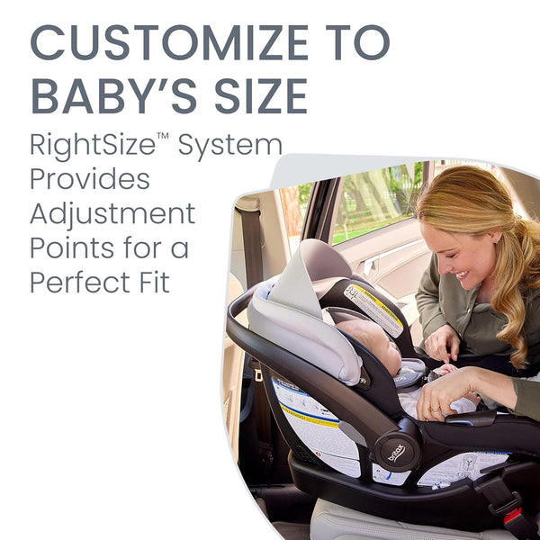 Britax Willow Brook S+ Travel System with Alpine Anti-Rebound Base - G ...