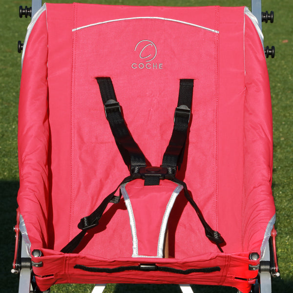 Coche XL Lightweight Special Needs Stroller/Transport Chair, Red ...